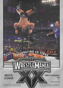 2003-2004 WWE WrestleMania XX PPV Promotional Cards (Fleer ...